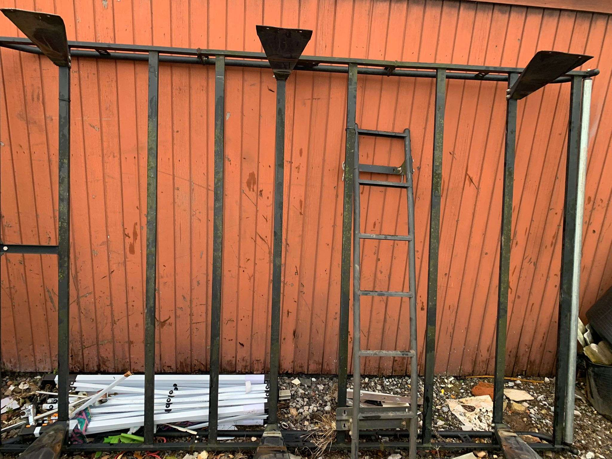 Transit MK6 MK7 H2, L1, Twin Doors – Rhino Modular Roof Rack / Rear ...